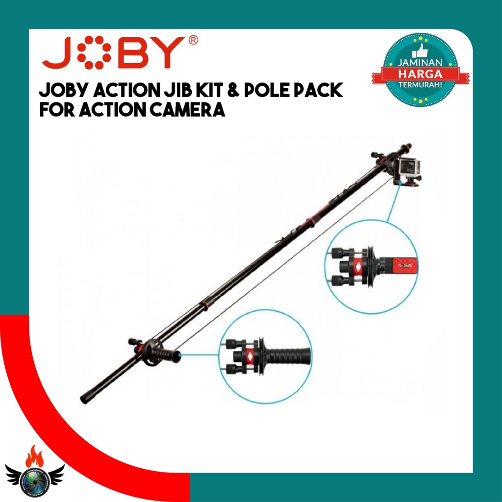 Jual Joby Action Jib Kit & Pole Pack for Action Camera | Shopee Indonesia
