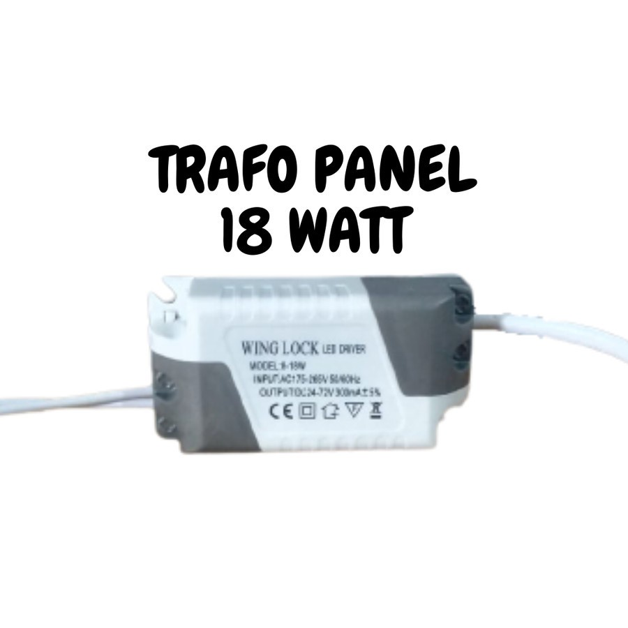 Jual TRAFO LED PANEL DOWNLIGHT 18 WATT LED DRIVER LAMPU DOWNLIGHT 18W ...
