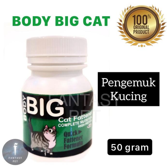 Jual PERAWATAN KUCING BODY BIG CAT / PENGGEMUK KUCING / VITAMIN KUCING ...