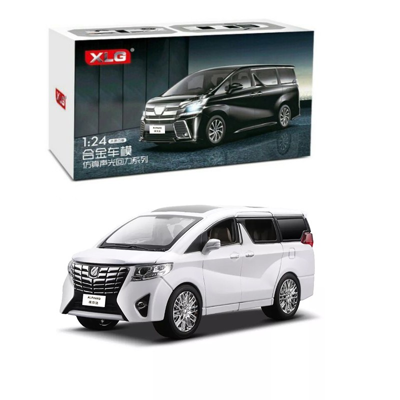 Jual Mainan Mobil Alphard / Diecast Metal Mobil Toyota Alphard Pull ...