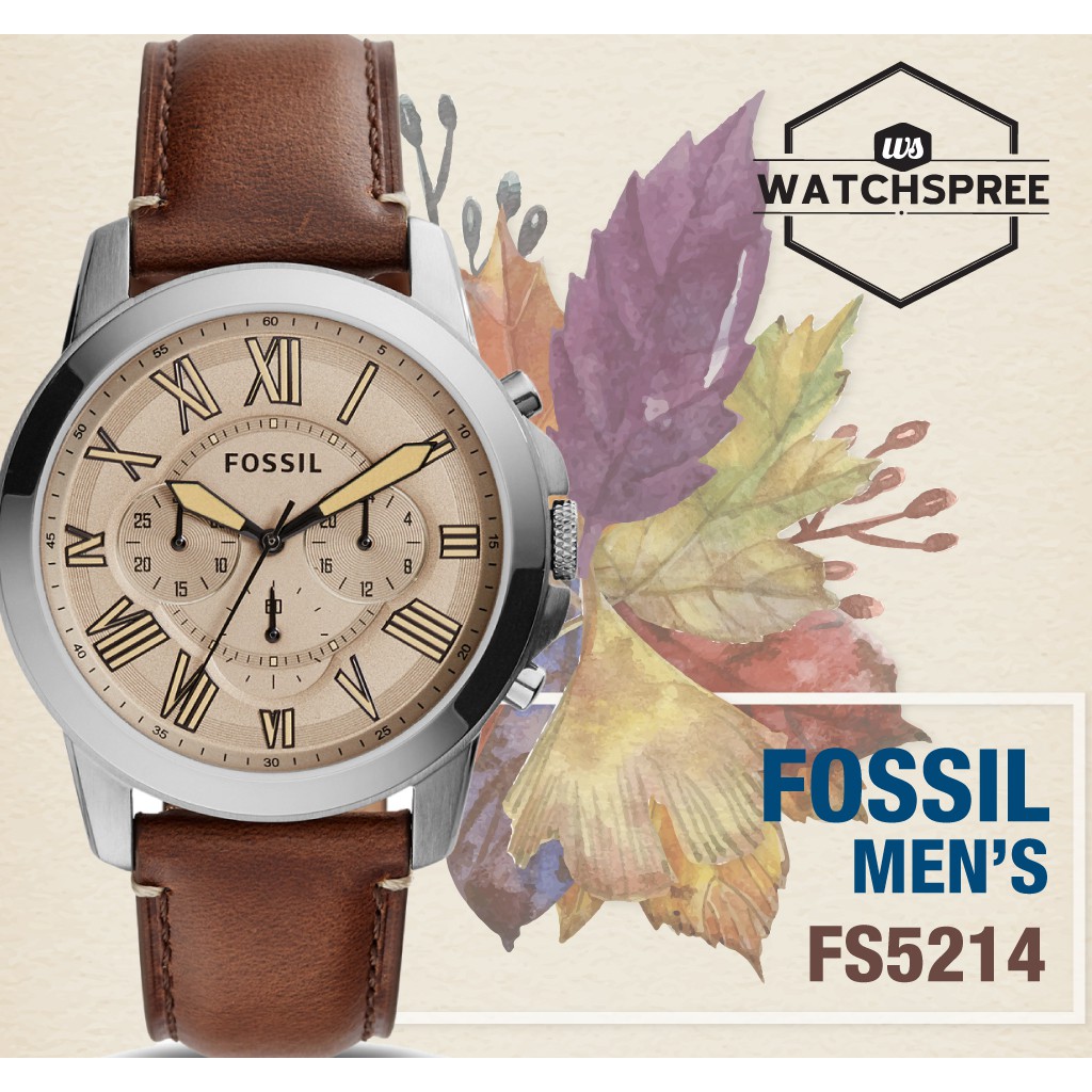 Jual JAM PRIA FOSSIL FS-5214 ORIGINAL GARANSI RESMI FOSSIL 2 TAHUN ...