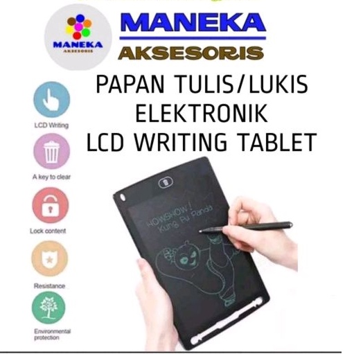 Jual PAPAN TULIS TABLET DIGITAL ANAK IPAD LCD WRITING DRAWING BOARD ...
