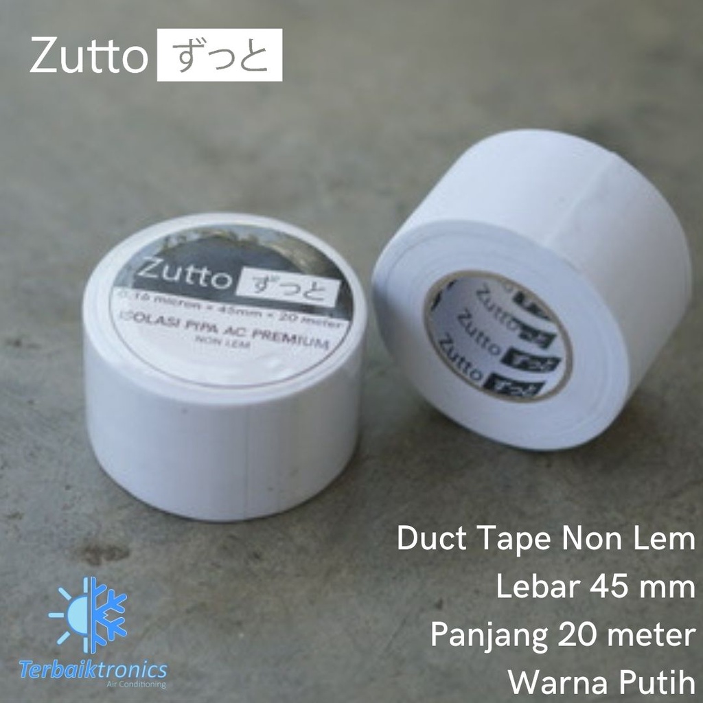 Jual Duct Tape Isolasi Pembungkus Pipa AC (Non Lem) | Shopee Indonesia