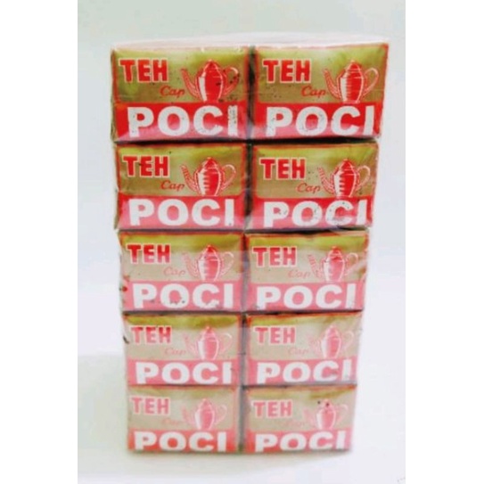 Jual Teh Poci Gold serbuk 1 slop isi 50pcs | Shopee Indonesia
