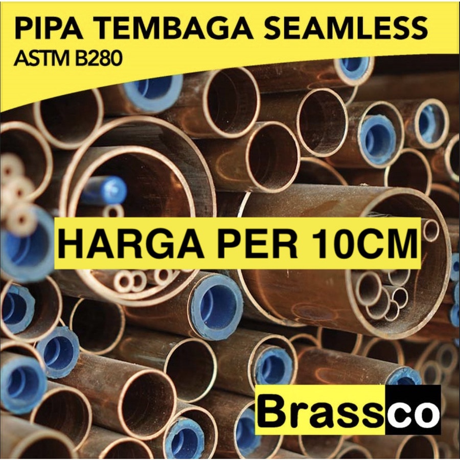 Jual Pipa Tembaga Ecer (ASTM B280) | Shopee Indonesia