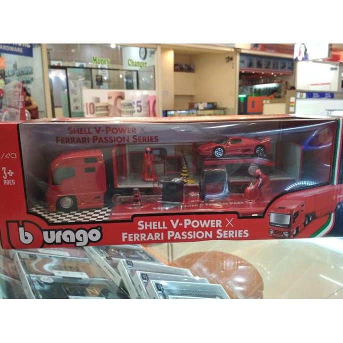 Jual MAINAN Original Diecast Shell V-Power X Ferrari Passion Series ...