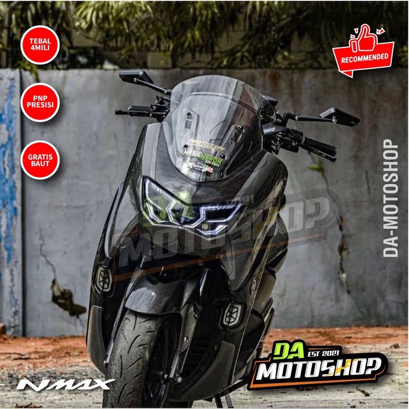 Jual Windshield/Visor Yamaha Nmax All New Model Standar Thailand Tebal ...