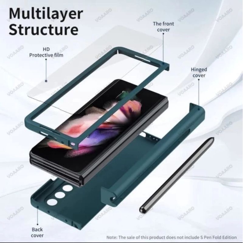 Jual Samsung Galaxy Z FOLD 2 Z FOLD 3 5G Z FOLD 4 Hardcase Casing Full Cover 360 Case Premium ...