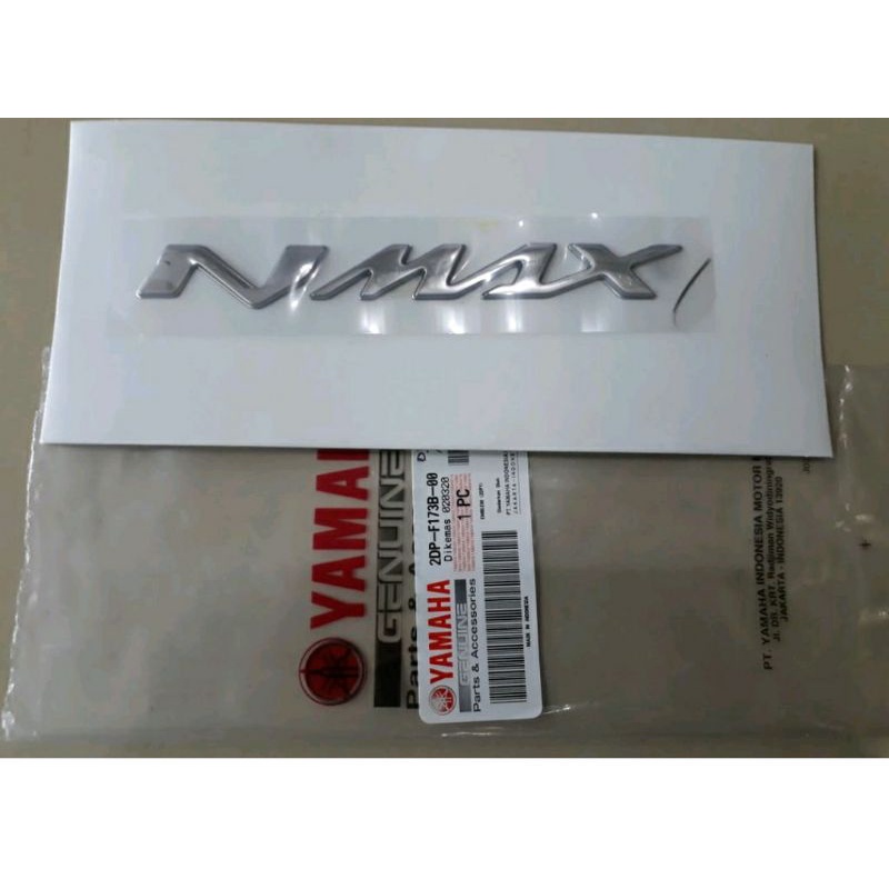 Jual emblem yamaha nmax silver original yamaha | Shopee Indonesia