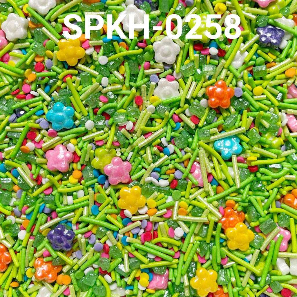 Jual SPKH-0258 Sprinkles sprinkle springkel 500gr bunga rumput confetti ...