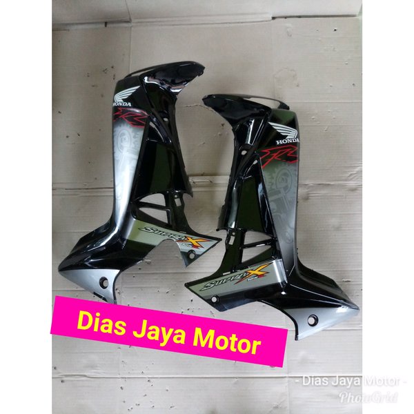 Jual sayap depan supra x 125 batman hitam lis | Shopee Indonesia