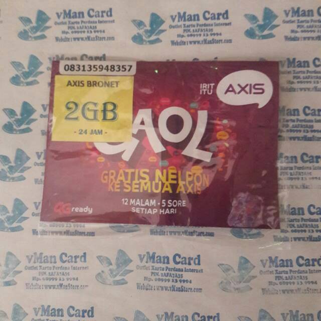 Jual KARTU AXIS 2GB di Semua Jaringan 2G /3G /4G | Shopee Indonesia