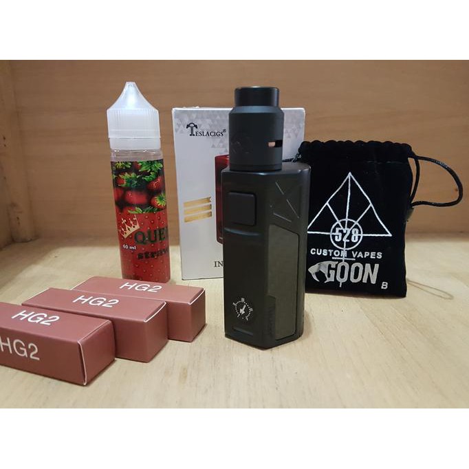 Jual PROMO PAKET NGEBUL MOD TESLA INVADER 2/3 KIT RDA VAPE LENGKAP ...