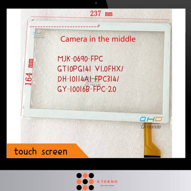 Jual 10.1'' inch touch screen panel MJK-0690-FPC Tablet digitizer ...