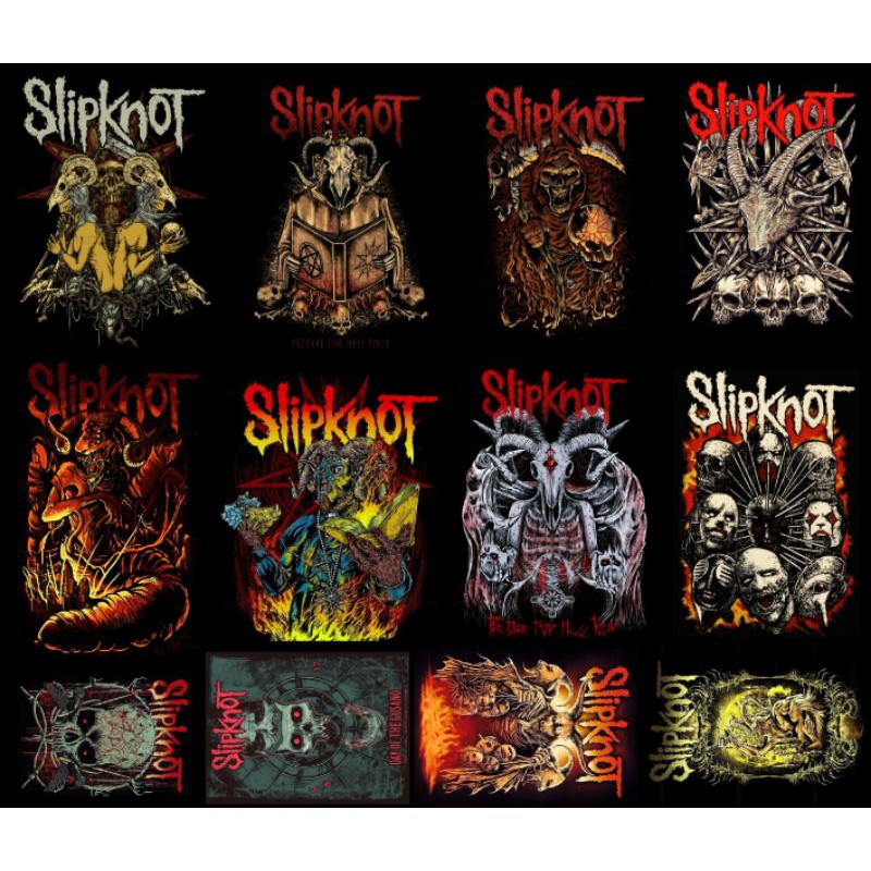 Jual sticker pack SLIPKNOT metal band | Shopee Indonesia
