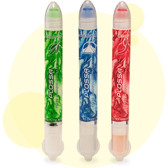 Jual Plossa Press & Soothe Aromatics (inhaler dan Roll on ) | Shopee ...