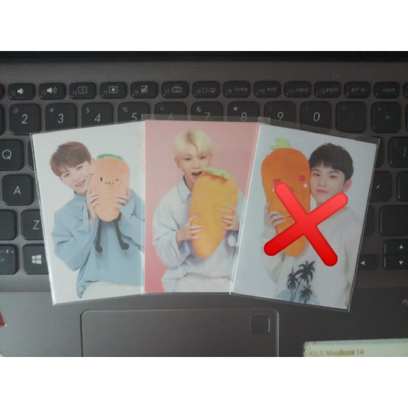 Jual trading card tc woozi carrot wortel ideal cut haru happy ending ...