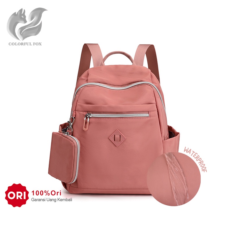 Jual COLORFUL FOX 8532 Tas Ransel Wanita Backpack Wanita Remaja Tas ...