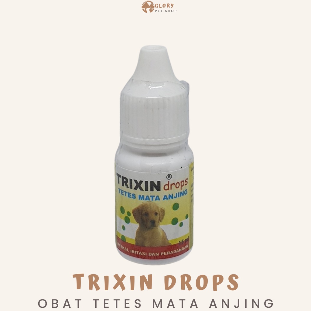 Jual TRIXIN DOG DROPS OBAT TETES MATA ANJING DAN HIDUNG INFEKSI IRITASI ...