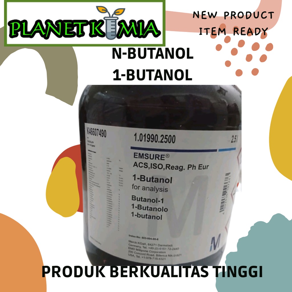 Jual N-BUTANOL / 1-BUTANOL PRO ANALISA BEST QUALITY | Shopee Indonesia