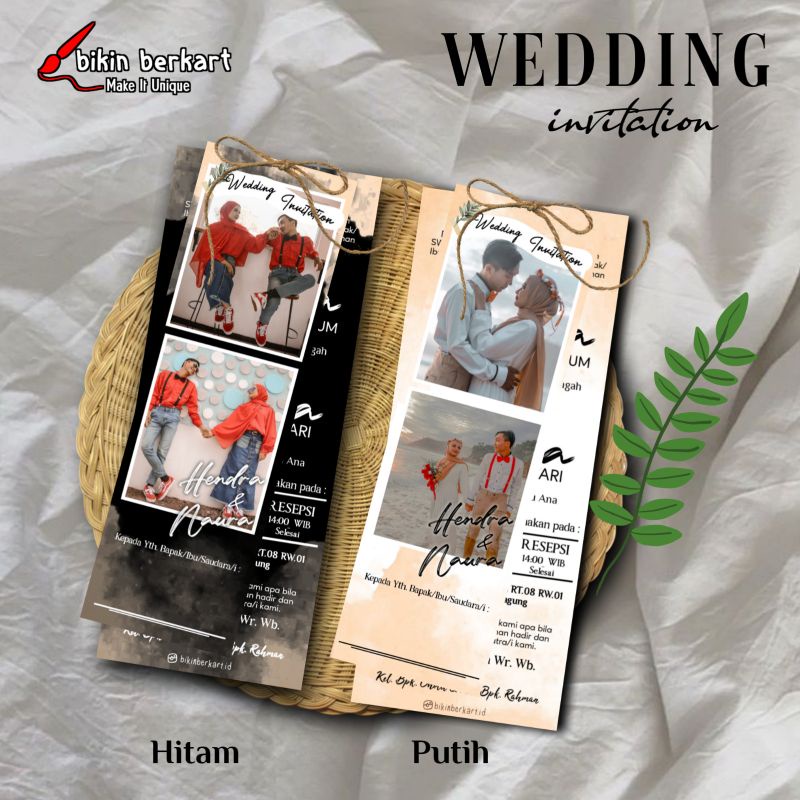 Jual Undangan Pernikahan / Undangan Nikah / Wedding Invitation Card ...