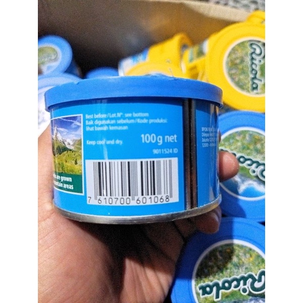 Jual Permen ricola 100g kaleng 2rasa mint&herb | Shopee Indonesia