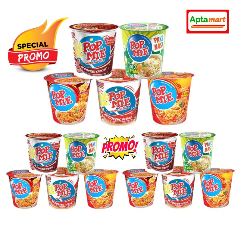 Jual {Baru} Pop mie Pedas Dower 75 gr.(Anda Belanja Anda Beramal ...