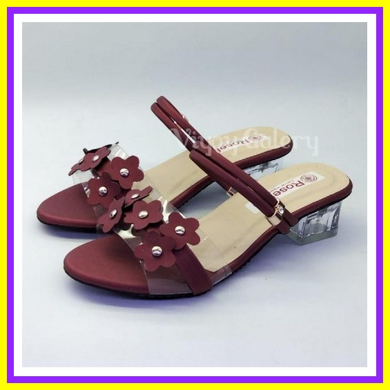 Jual High Heels Premium Sandal Jinjit Elegan Hak Tahu Hils Kondangan ...