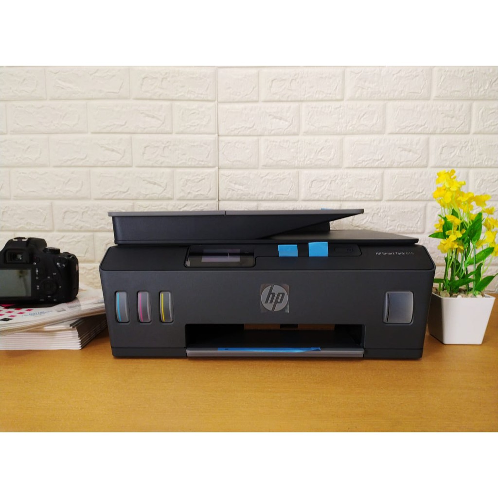 Jual Printer HP Smart tank 615 ink tank print scan copy A4 fax ADF ...