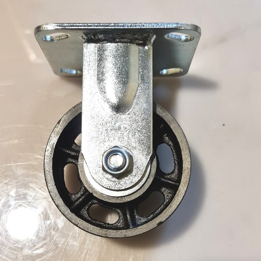 Jual Roda Besi 4 inch Heavy Duty ( Mati) | Shopee Indonesia