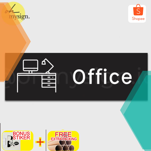 Jual SIGN BOARD OFFICE | PAPAN SIGN KANTOR | OFFICE SIGNAGE Keren ...