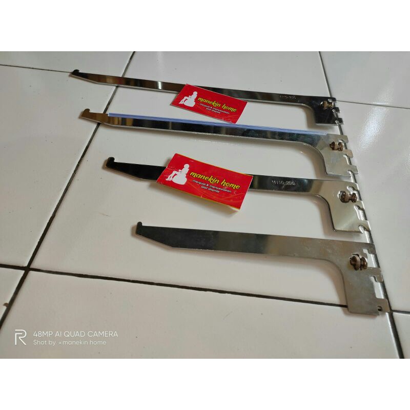 Jual Braket kaca/Daun penyangga kaca/Display kaca toko | Shopee Indonesia