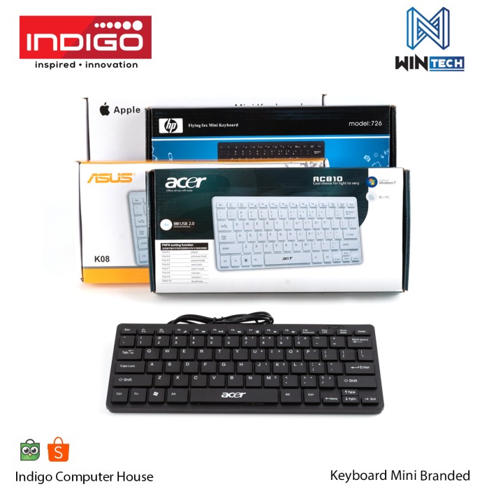 Jual Keyboard Usb Mini Merk Acer | Keyboard Mini Acer | Shopee Indonesia