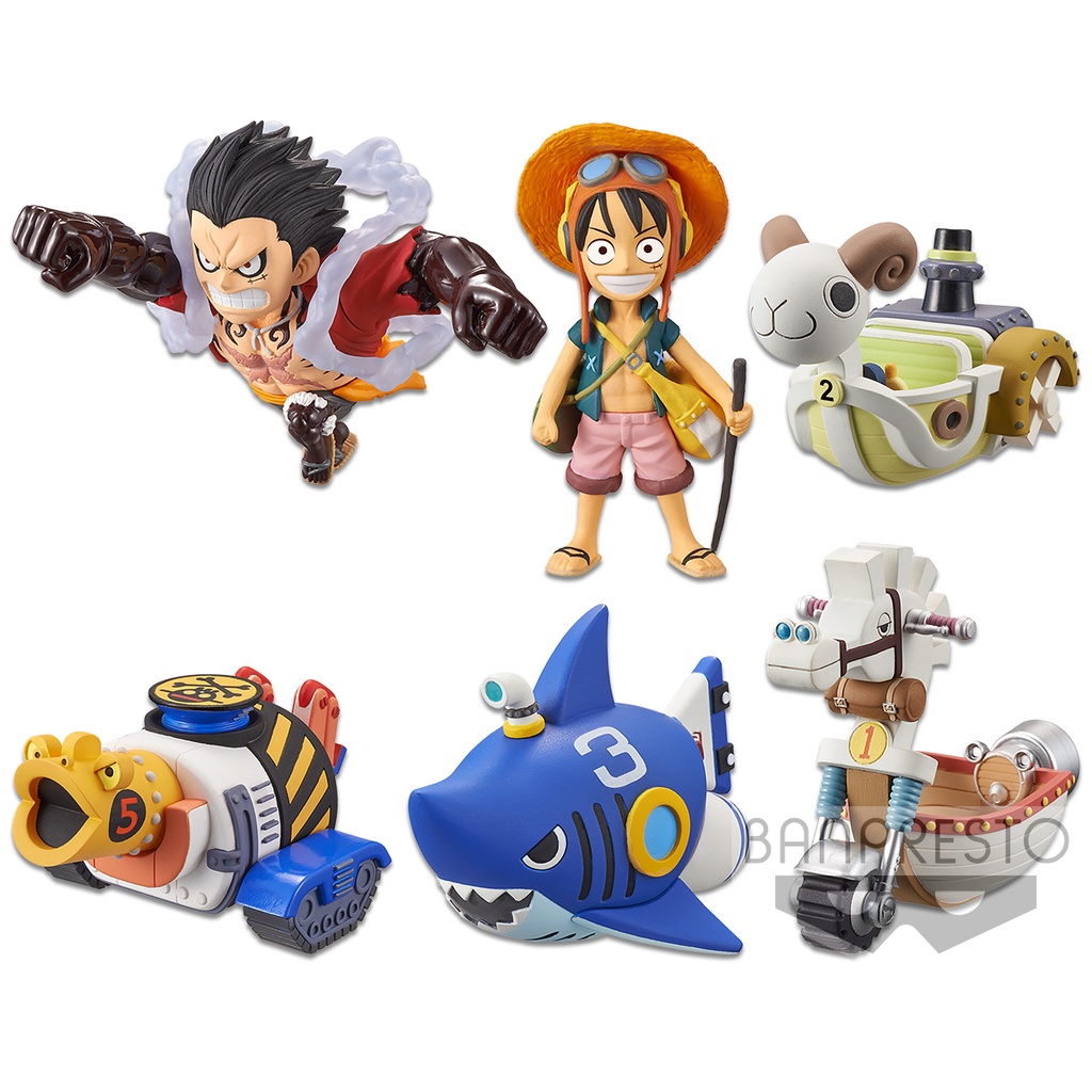 Jual One Piece WCF Treasure Rally vol.1 Set of 6pcs - Action Figure ...