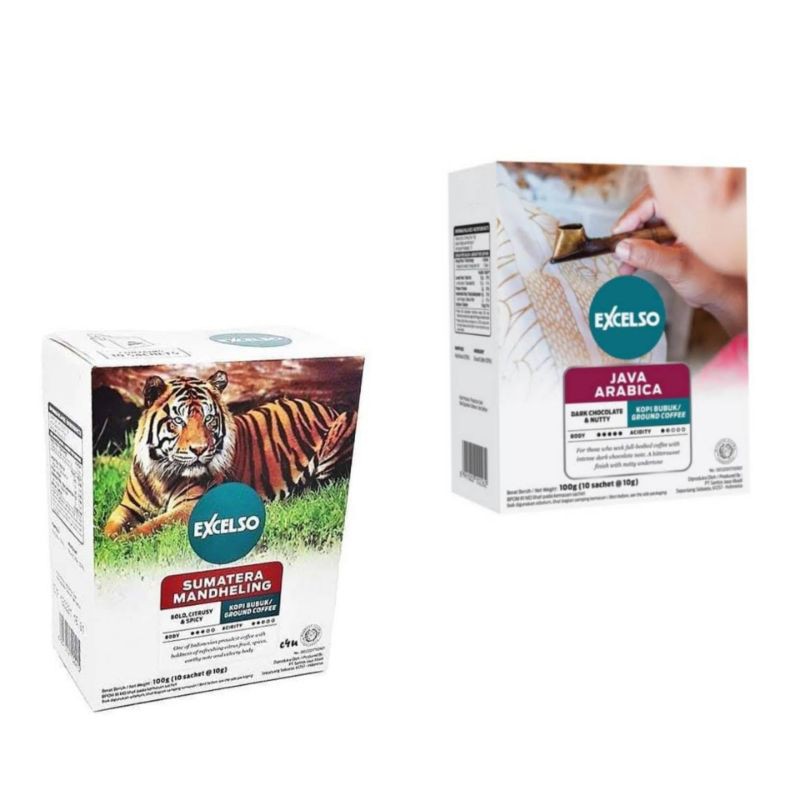 Jual Excelso Kopi Sumatera Mandheling/ Coffee Java Arabica/Kemasan ...