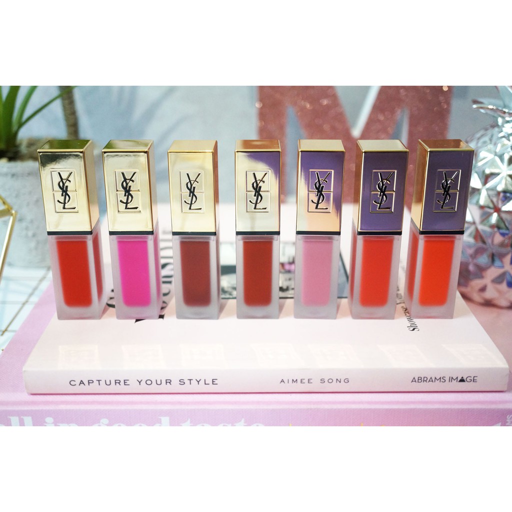 Jual YSL Lipstick Lip Tatouage Couture Matte 6 ml | Shopee Indonesia
