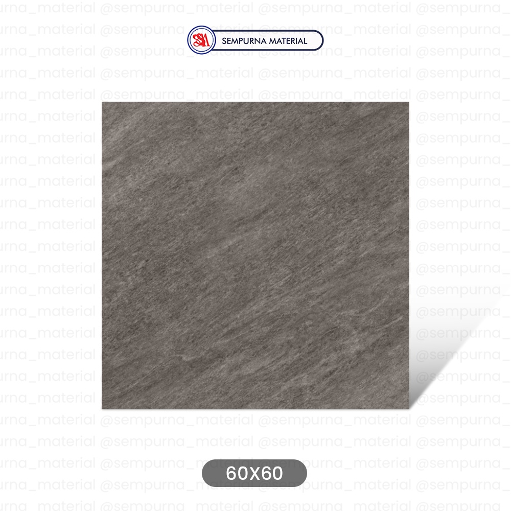 Jual Granite ARNA - AMANI Dark Grey ( 60x60 ) | Shopee Indonesia