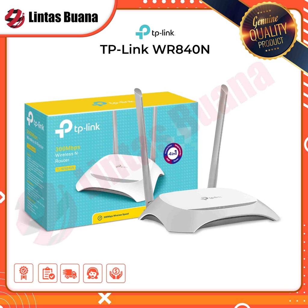 Jual TP-LINK TLWR840N 300MBps Wireless Router TL-WR840N | Shopee Indonesia