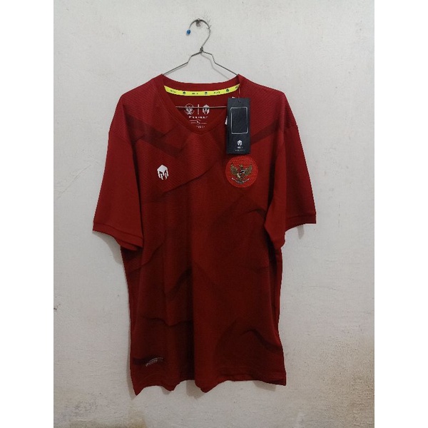 Jual Jersey Timnas Indonesia Training Latihan Merah 2020 2021 Original ...