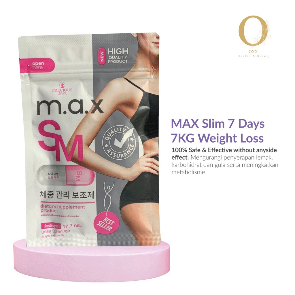 Jual [NEW] MAX SLIM 7 DAY SLIM MAXSLIM // Obat diet ampuh // Diet 7 Hari // Original Thai ...