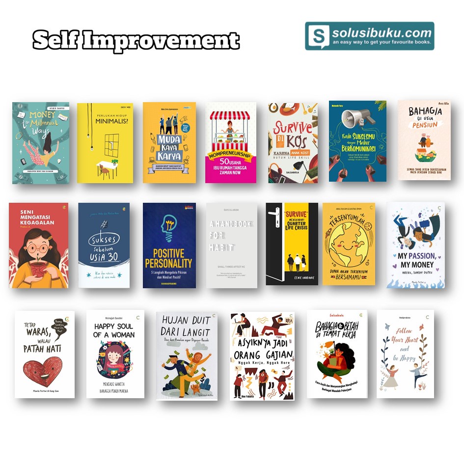 Jual Buku Motivasi - Self Improvement (C-Klik, Brilliant, Charissa) | Shopee Indonesia