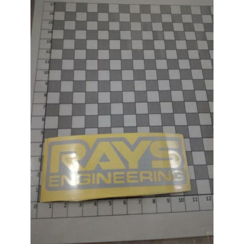 Jual stiker RAYS ENGINEERING velg | Shopee Indonesia