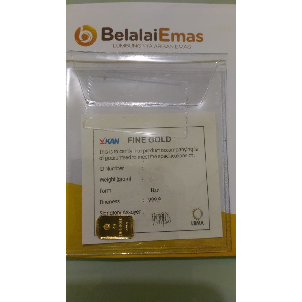 Jual EMAS LOGAM MULIA LM ANTAM 2 GRAM PORTRAIT | Shopee Indonesia