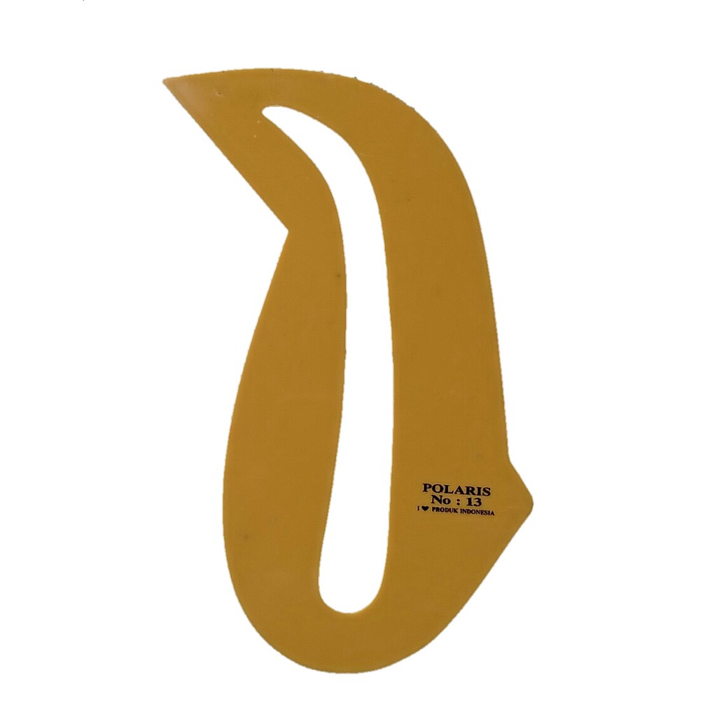 Jual Penggaris Pola Jahit Polaris No. 13 Penggaris Lengkung Blazer ...