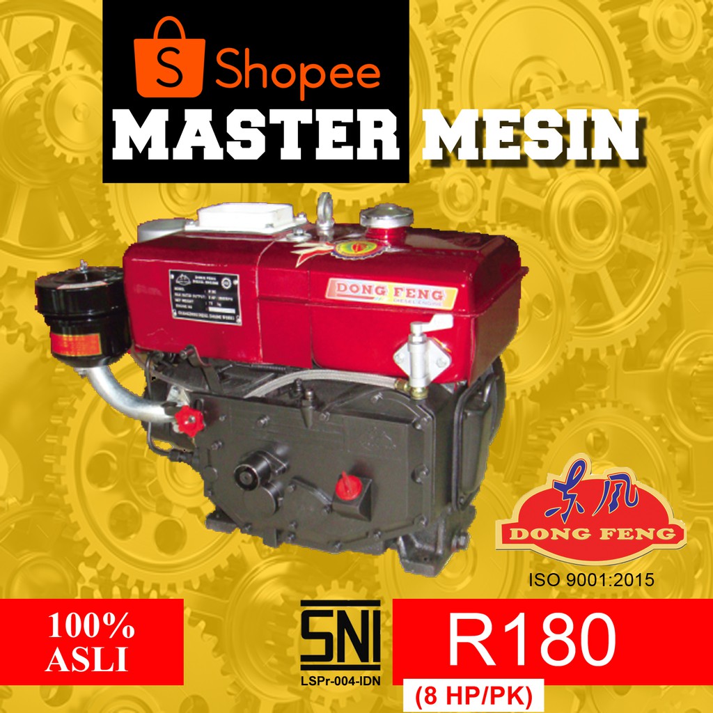 Jual Mesin Diesel DONGFENG R180 (8HP/PK) | Shopee Indonesia