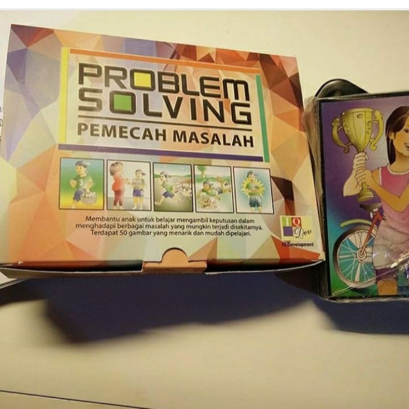 Jual kartu gambar iq dev problem solving | Shopee Indonesia