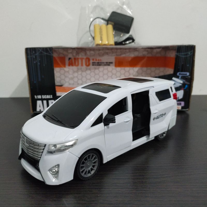 Jual RC Toyota Alphard Pintu Otomatis / Remote Control Alphard | Shopee ...