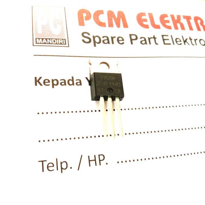 Jual Irf9520 Irf 9520 To220 To-220 Transistor Mosfet Fet Pcmelebik54 ...