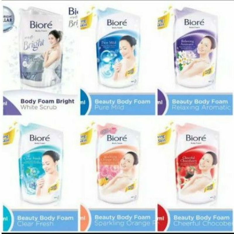 Jual biore sabun cair Refill 450ml | Shopee Indonesia