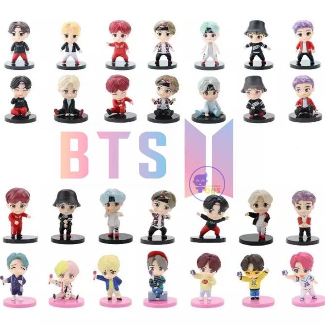 Jual ACTION FIGURE BTS BT21 ARMY BANGTAN BOYS KPOP IDOL MODEL TOPPER CAKE | Shopee Indonesia